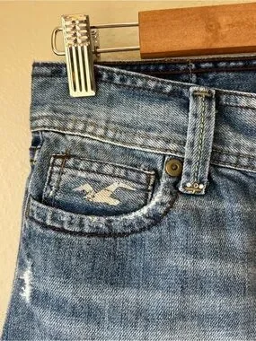 Hollister | Skirts | Vtg Y2k Hollister Micro Mini Jean Denim Skirt Size ...